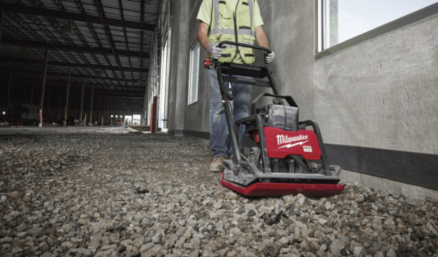 Battery-Powered Plate Compactor | Modern Contractor Solutions